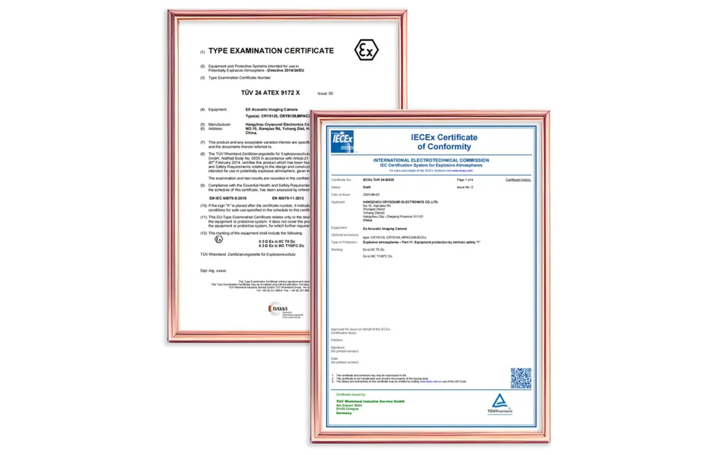 Introducing CRY8125: The First Acoustic Imager with TÜV-Certified ATEX ...